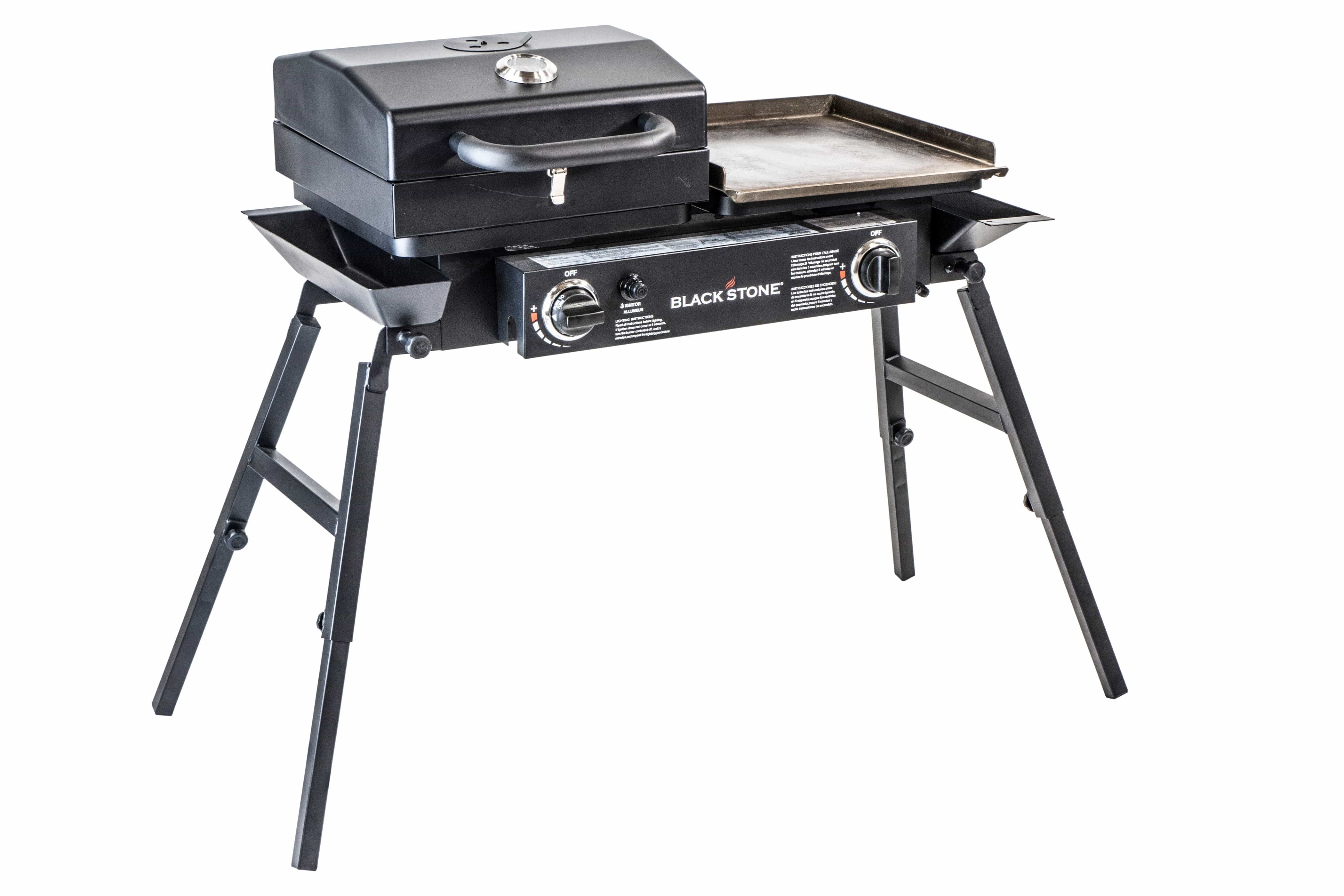 Blackstone Tailgater Combo (Griddle + Grill) 1555 — BBQing.com
