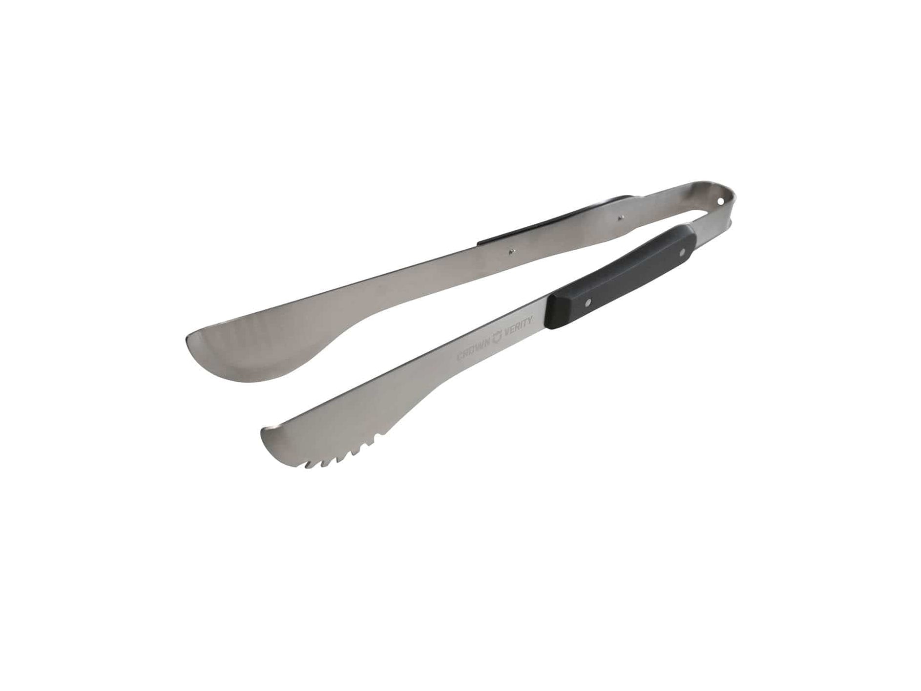 Crown Verity Barbeque Tongs - Stainless Steel — BBQing.com