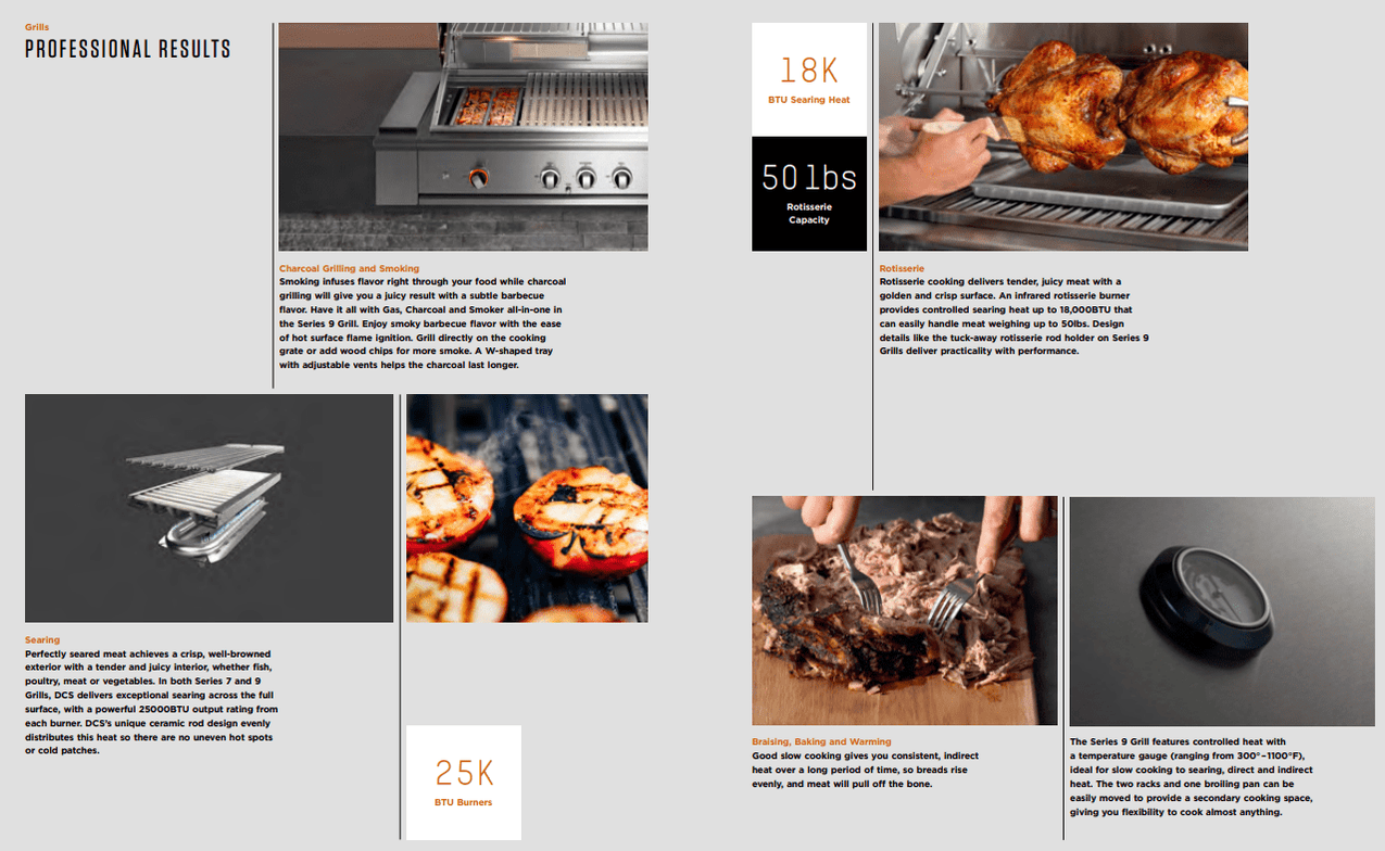DCS Series 7 Built-in BBQ 48" With Rotisserie Kit + Integrated Side Burner or Infrared Burner ...