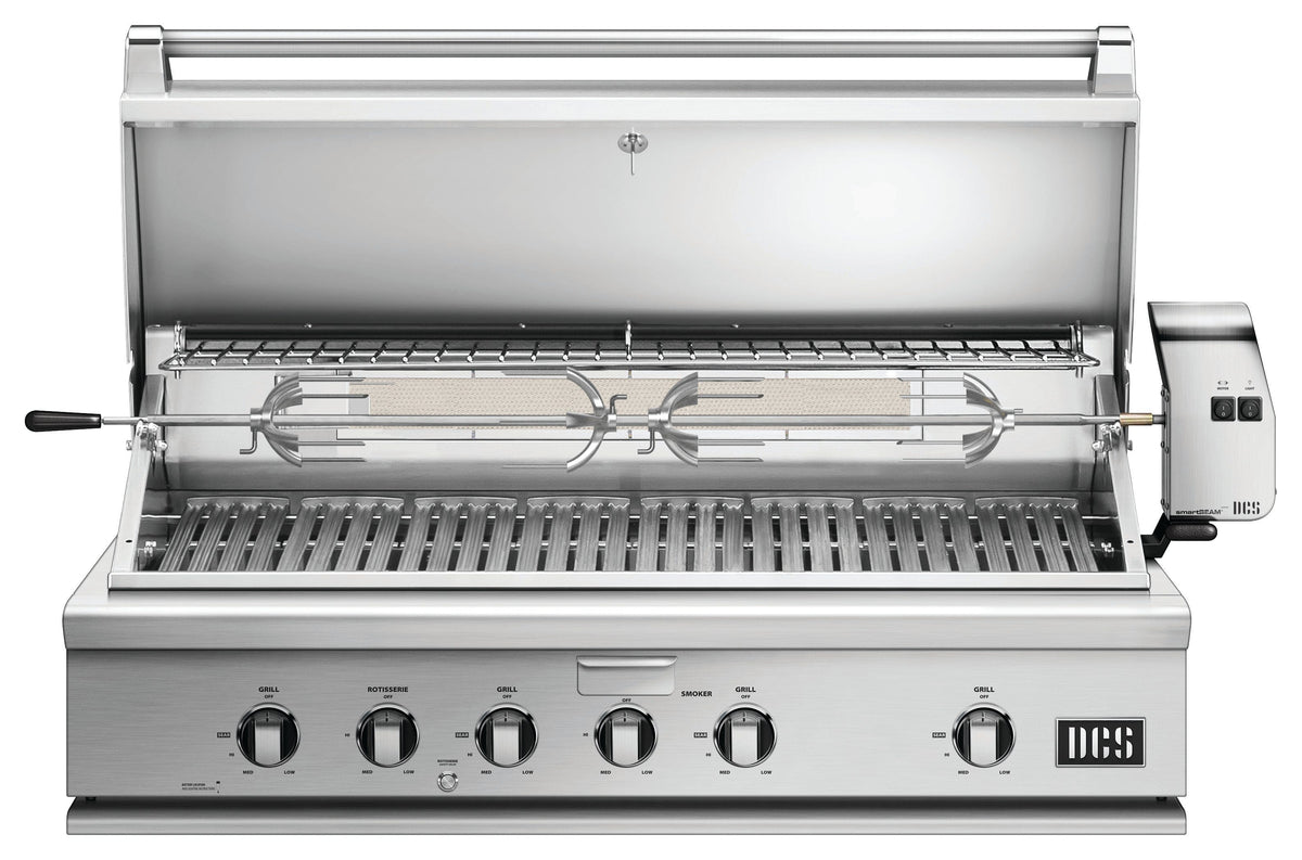 DCS Series 7 Built-in BBQ 48" With Rotisserie Kit + Integrated Side ...