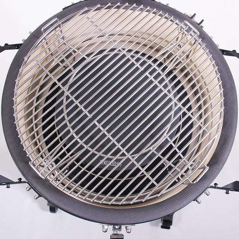 Kamado Joe Classic Joe III 18" Standalone Ceramic Charcoal Grill & Smo ...