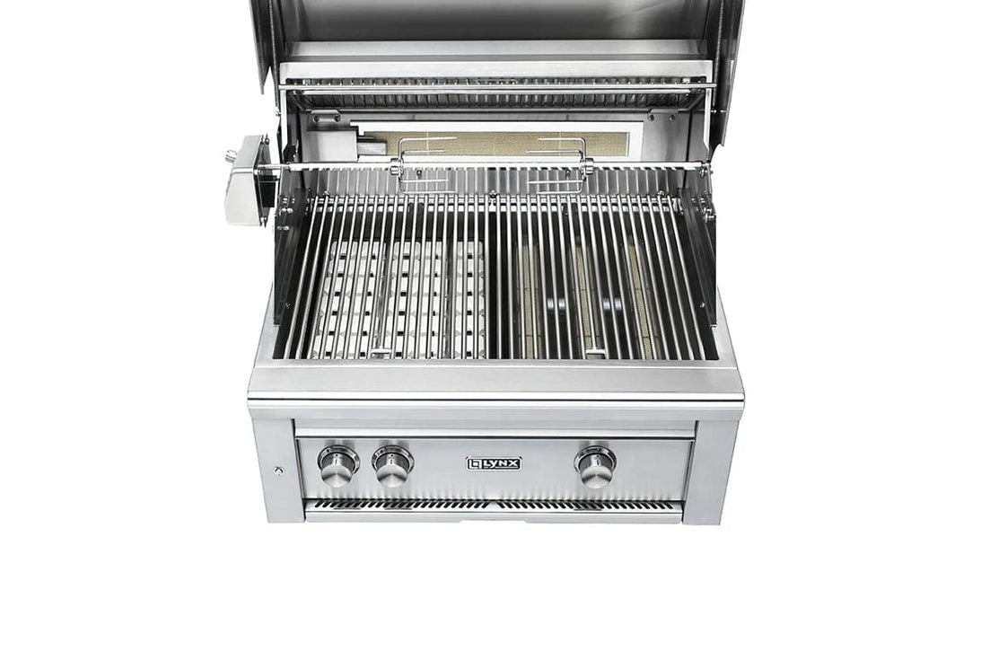 Lynx 30" Built In Grill with Rotisserie — BBQing.com