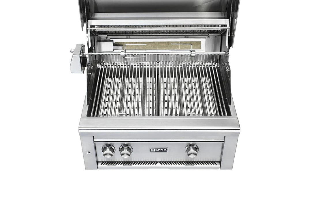 Lynx 30" Built In Grill with Rotisserie — BBQing.com