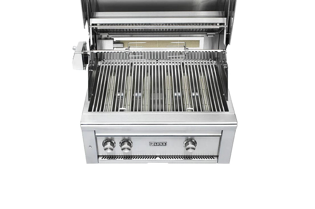 Lynx 30" Built In Grill with Rotisserie — BBQing.com