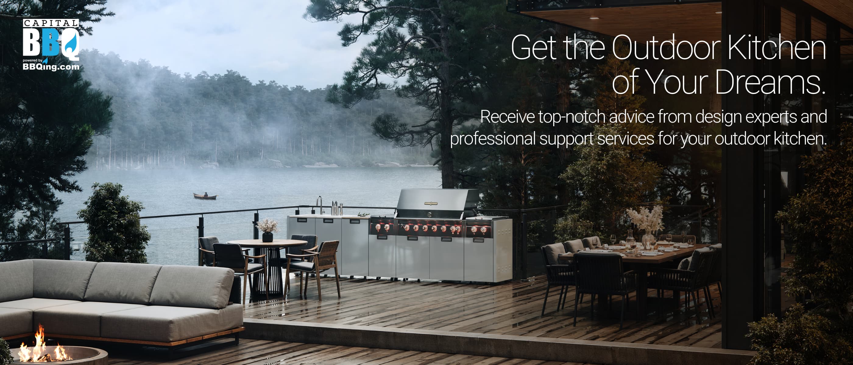 Outdoor Kitchens Built for Your Space | BBQing.com
