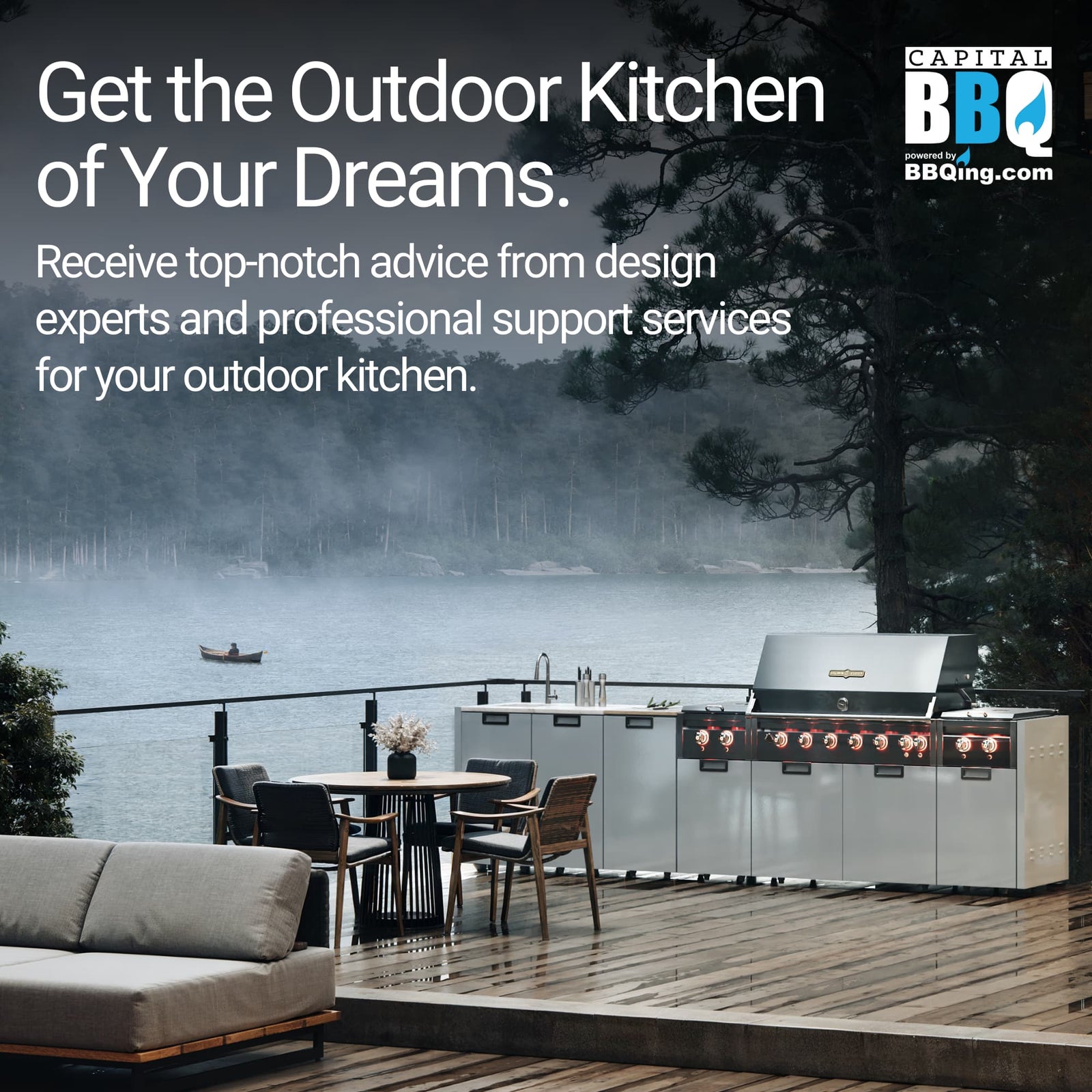 Outdoor Kitchens Built for Your Space | BBQing.com