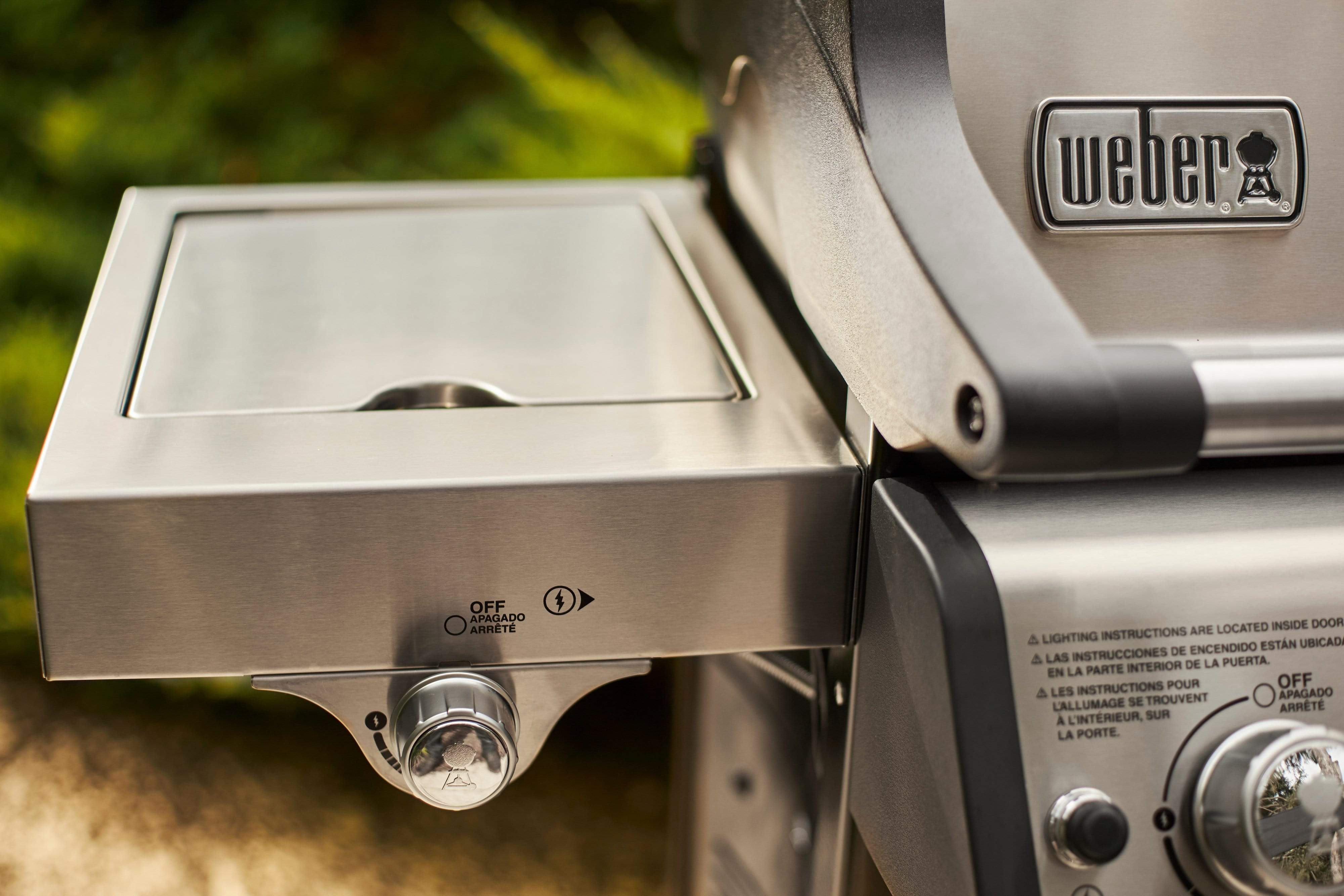 Weber Spirit SP-335 3-Burner BBQ in Stainless Steel with Sear Station ...
